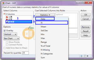JMP條形圖教學：快速製作Bar Chart(多組數據) - lazyorangelife